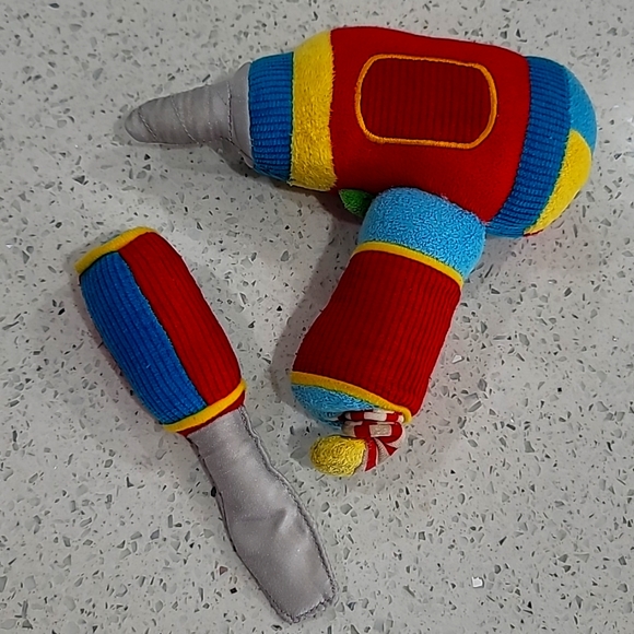Toys | Stuffed Drill And Screwdriver Toy | Poshmark